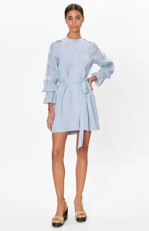 Rebecca Taylor Lorelai Tunic Dress - Chambray