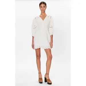 Rebecca Taylor Rachelle Button Front Mini Dress