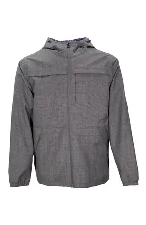 LORDS OF HARLECH Luca Waterproof Wool Jacket Grey