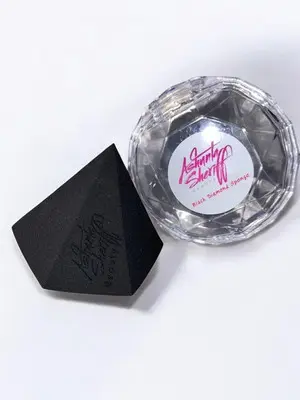 ASHUNTA SHERIFF BEAUTY Diamond Sponge - Black