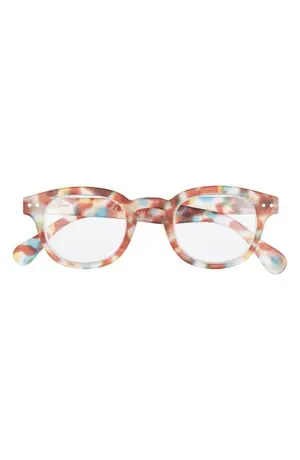 IZIPIZI Rectangular Reading Glasses - Blue Tortoise