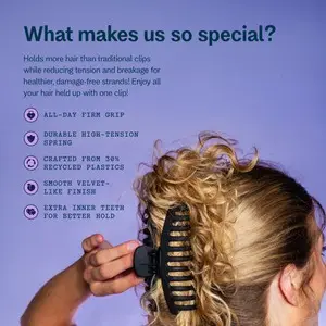 GIMME BEAUTY Xl Barrel Claw Clip For Thick Hair
