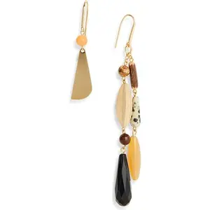 Isabel Marant Mismatched Drop Earrings - Natural