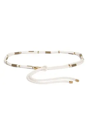 Isabel Marant Sayka Rope Belt - Ecru