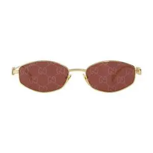 Gucci Gg1802s Metal Sunglasses - Gold