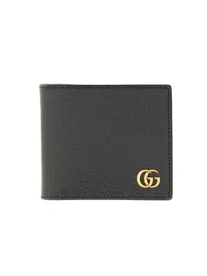 Gucci Gg Marmont Coin Purse - Black