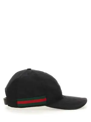 Gucci Baseball Cap With Web