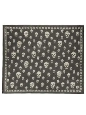 Alexander McQueen Alexander Mc Queen 'skull' Scarf - Black