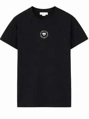 Stella McCartney Logo T-shirt - Black