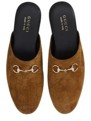 Gucci Sabot With Clamp - Brown