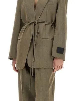 Alexander Wang Oversized Wool Blend Jacket