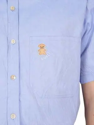 Gucci Shirt With Bear On Pocket