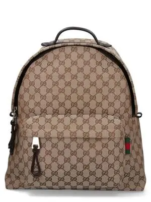 Gucci Gg Fabric Backpack - Beige