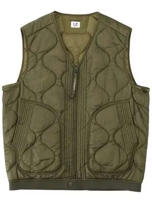 C.P. COMPANY Padded Vest - Military Green