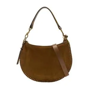 Isabel Marant Étoile Oskan Soft Zip Gz Shoulder Bag - Brown