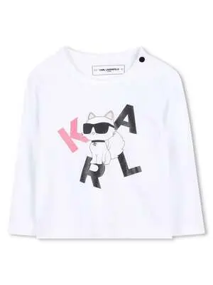 Karl Lagerfeld T-shirt With Logo - White