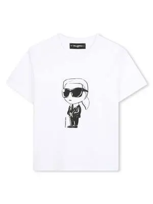 Karl Lagerfeld T-shirt With Logo - White