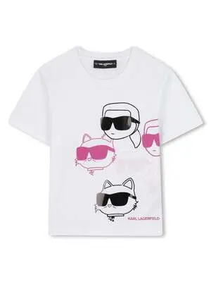 Karl Lagerfeld T-shirt With Logo - White