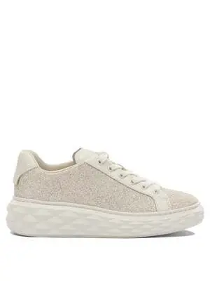 JIMMY CHOO Diamond Light Maxi Sneakers - Gold