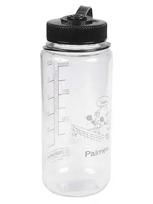 PALMES Logo Plastic Bottle - Grey