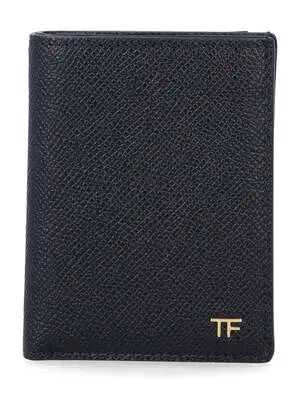 Tom Ford Gold Tone Wallets For Men