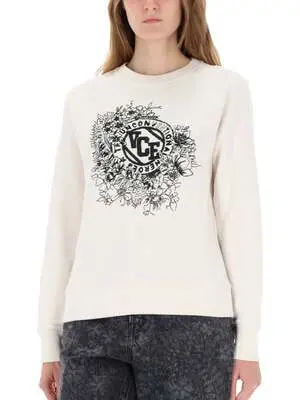 GOLDEN GOOSE Embroidered Cotton Sweatshirt