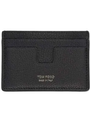 TOM FORD Card Holder With Logo - Black