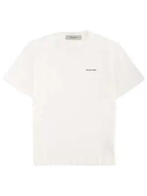 Golden Goose Logo White T-shirts For Men