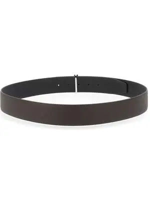 TOM FORD Leather Belt With Buckle - Brown
