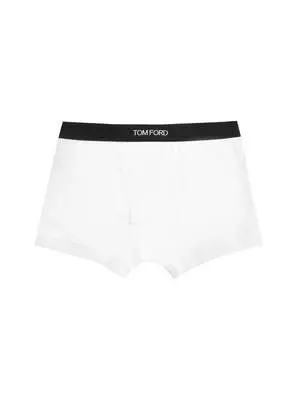 TOM FORD Boxers With Logo - White