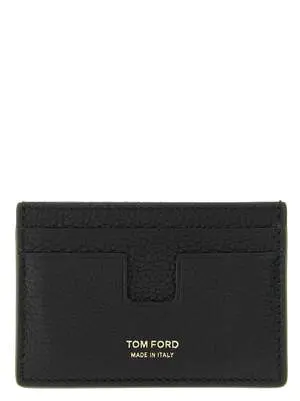 Tom Ford Black Logo Card Holders