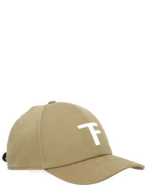 TOM FORD Monogram Baseball Cap - Brown