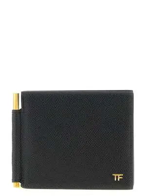 TOM FORD Small Grain Wallet - Black