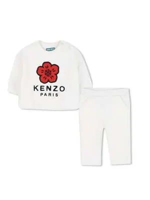 Kenzo Sweatshirt And Pants Set - White