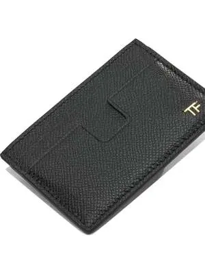 TOM FORD Small Grain Leather Card Holder