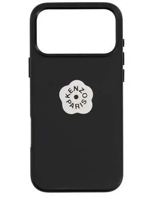 Kenzo Case For Iphone 17 Pro Max 'boke Flower 2.0 - Black