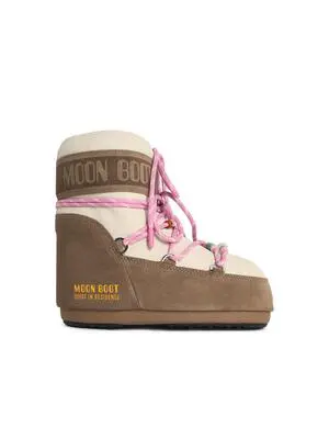 Moon Boot Icon Suede Low Top Boots