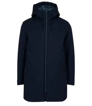 Herno Hooded Zip-up Coat