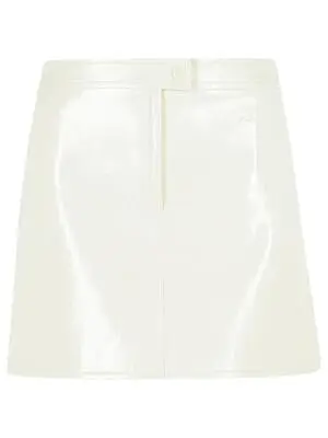 COURREGES Reedition Polyester Blend Miniskirt - White