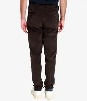 FAY Corduroy Slim Fit Trousers