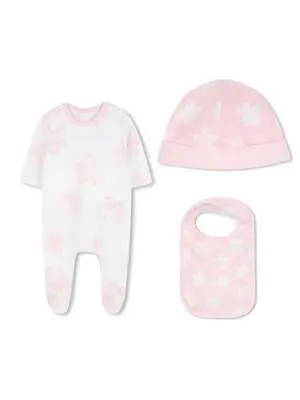 Marc Jacobs Pajama Set With Gag And Hat - Pink
