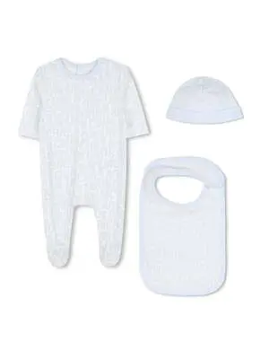 Marc Jacobs Pajama Set With Gag And Hat - Blue