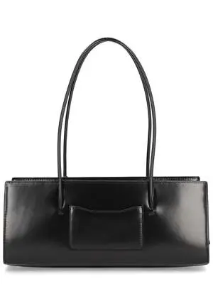Marc Jacobs The Glam Mirror Satchel Bag - Black