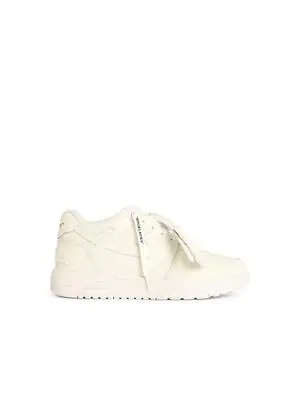 Off White O.o.o. Leather Sneakers - White