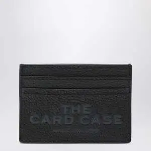 Marc Jacobs Full Grain Leather Cardholder - Black