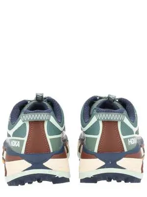 Hoka One One Mafate Three2 Wordmark Sneakers - Green