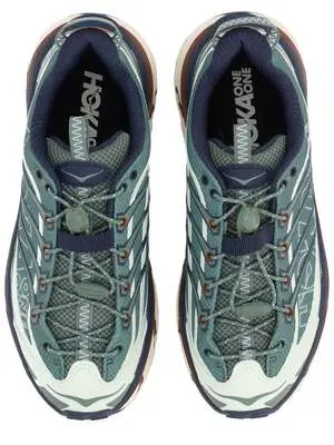 Hoka One One Mafate Three2 Wordmark Sneakers - Green