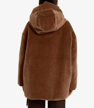 Max Mara Reversible Alpaca And Wool Coat