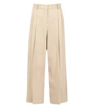Max Mara Wide-leg Gabardine Trousers