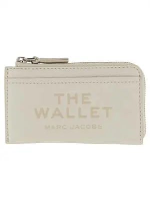 Marc Jacobs Leather Card Holder - White